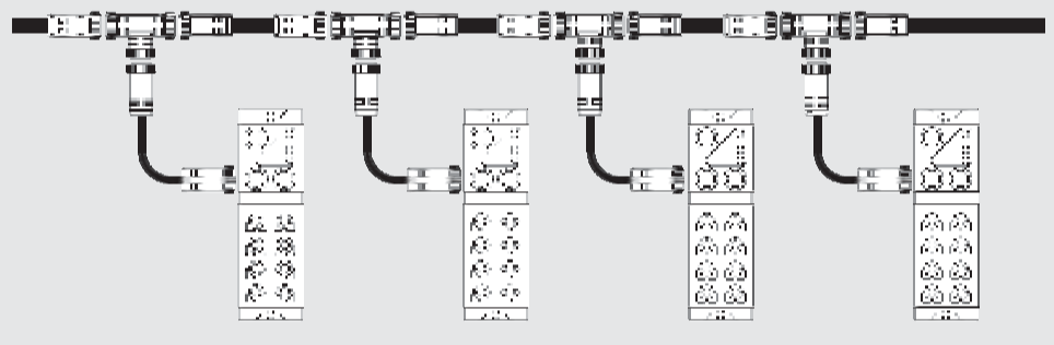 What are the topologies of Balluff's Profibus master station modules?