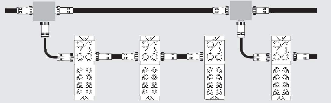 What are the topologies of Balluff's Profibus master station modules?